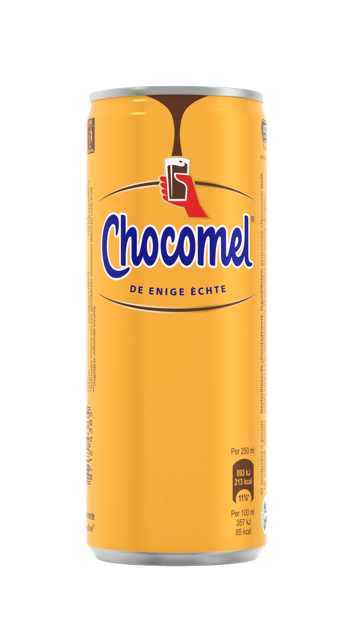 Chocomel. De Enige Èchte. Altijd onweerstaanbaar.