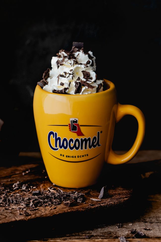 Warme Chocomel met chocoslagroom | Chocomel